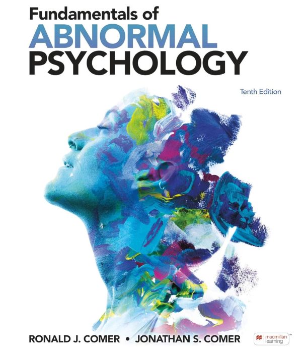 Fundamentals Of Abnormal Psychology 10th Edition Online